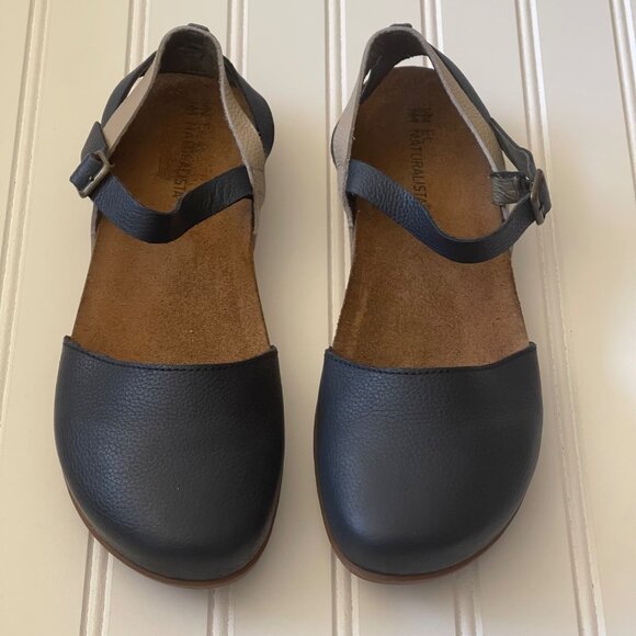 El Naturalista | Shoes | El Naturalista F4 Womens 1 Blue Leather Mary ...